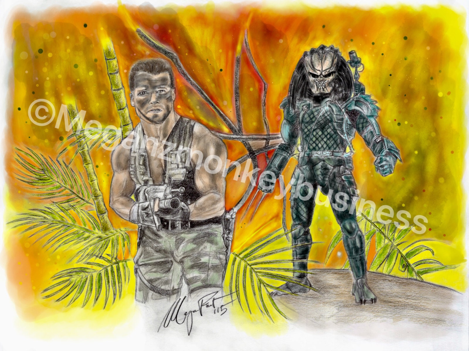 The Predator Art Print - Etsy