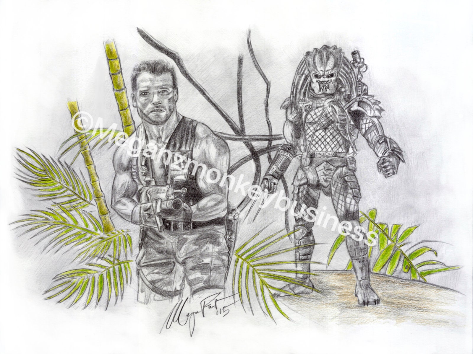 The Predator Art Print - Etsy