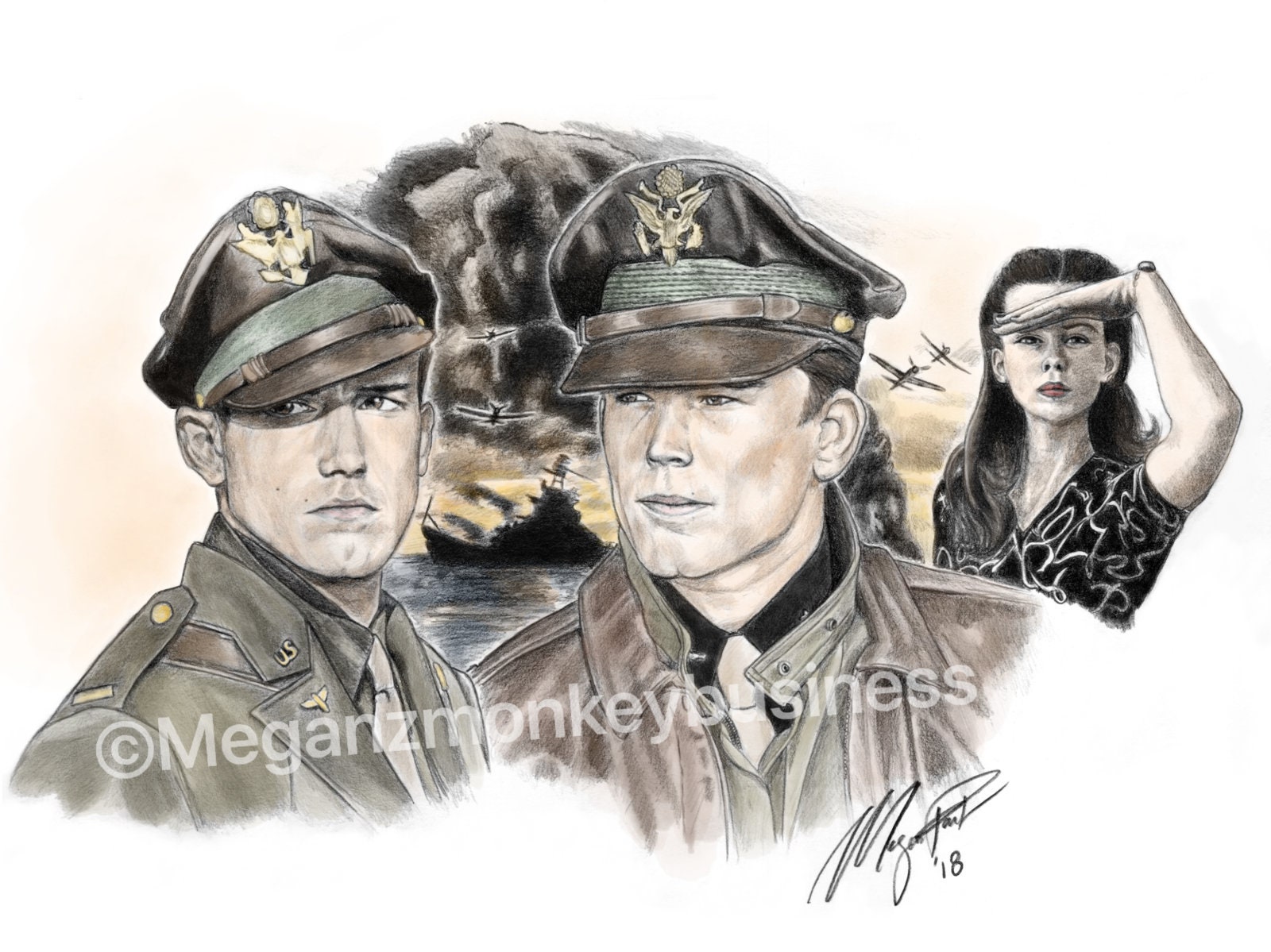 Ben Affleck Pearl Harbor Uniform