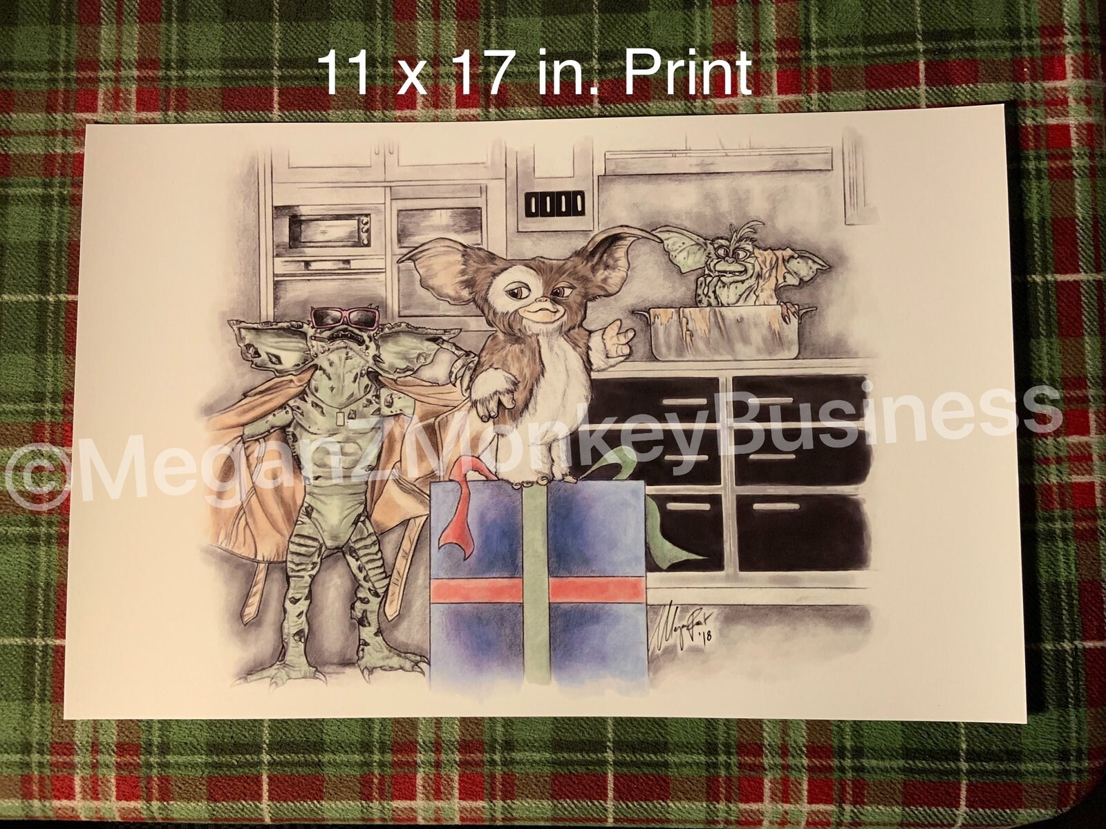 The Gremlins Art Print - Etsy