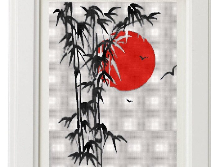 Tree Cross Stitch Pattern PDF Counted Cross Stitch Instant | Etsy