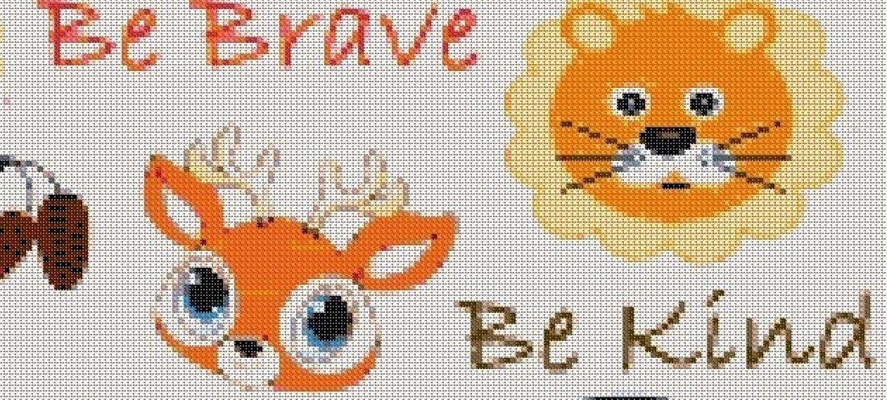 Children Cross Stitch Pattern Modern Cross Stitch Pattern - Etsy