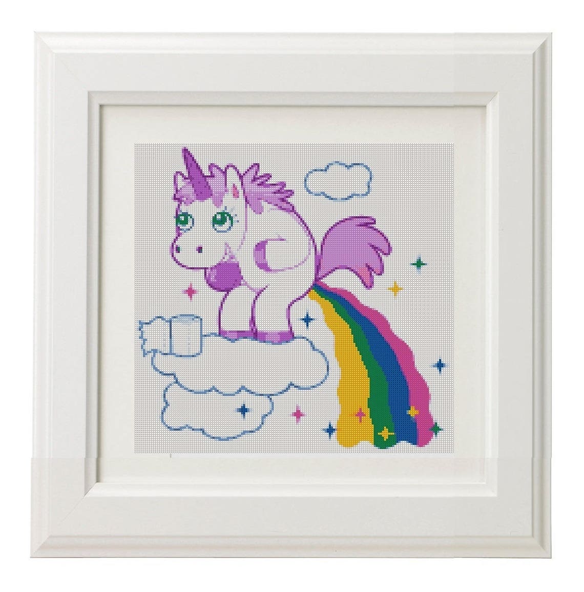 Cross Stitch Pattern Unicorn Unicorn Cross Stitch Pattern for | Etsy