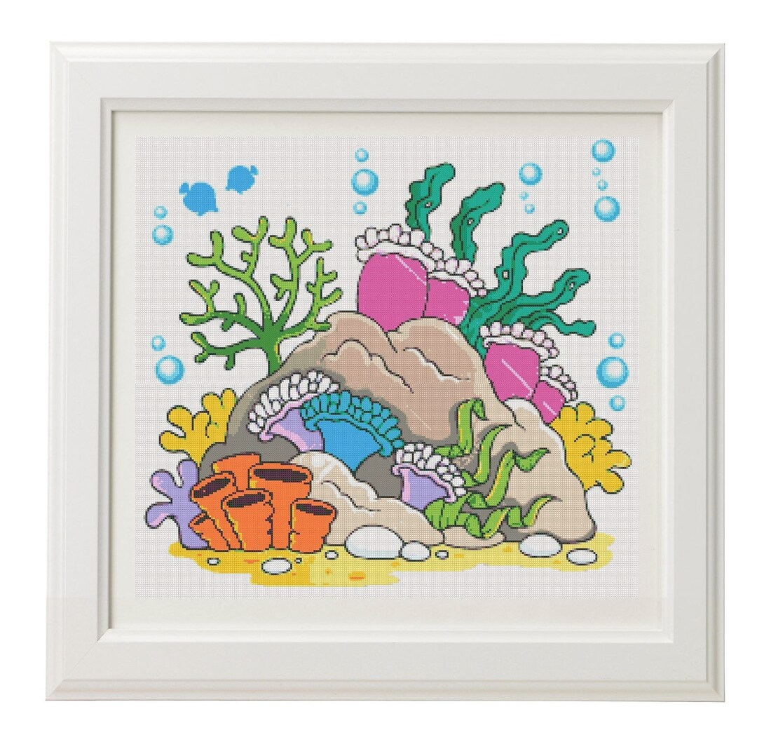 BOGO FREE! Sea Cross Stitch Patterns, Needlecraft Needlework PDF ...