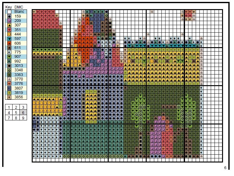 Magic City Cross Stitch Pattern Chart Urban Pattern House Cross Stitch ...