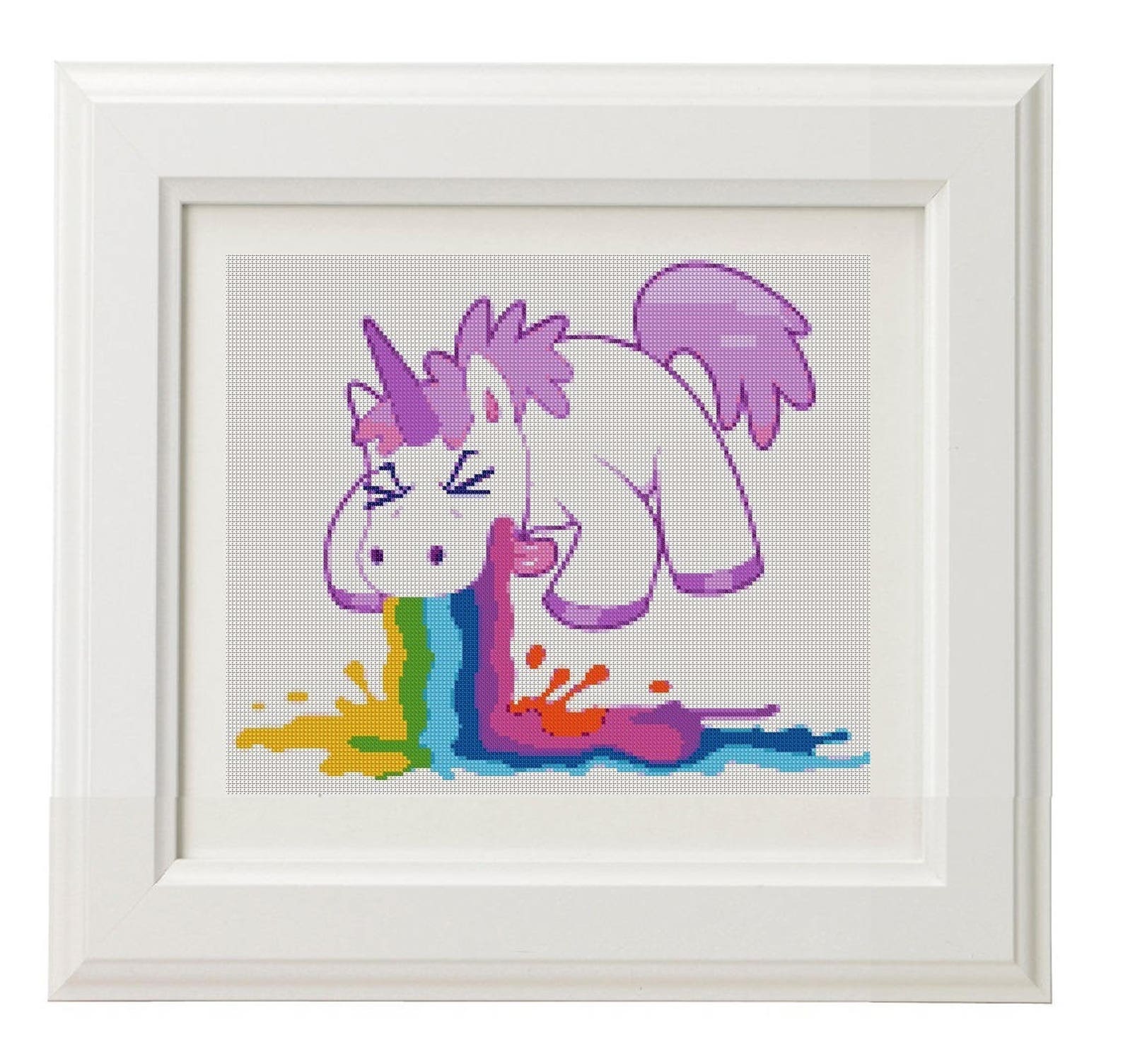 Cross Stitch Pattern Unicorn Unicorn Cross Stitch Pattern for - Etsy