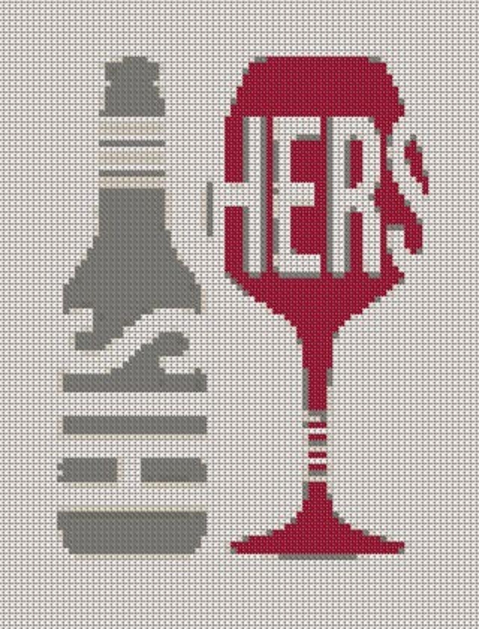 Kitchen Cross Stitch Pattern, Measurement Conversion Chart, PDF ...