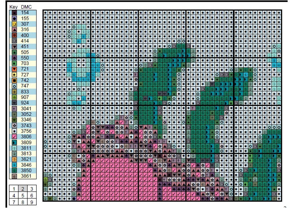 BOGO FREE! Sea Cross Stitch Patterns, Needlecraft Needlework PDF ...