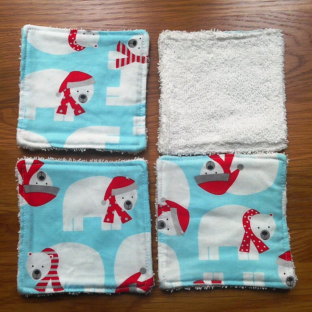 Reusable Face Wipes, Reusable Cotton Pads, Washable Wipes, Makeup ...