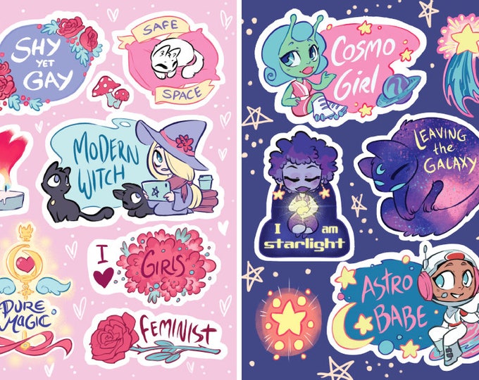 Pure Magic & Starlight Sticker Set | Etsy