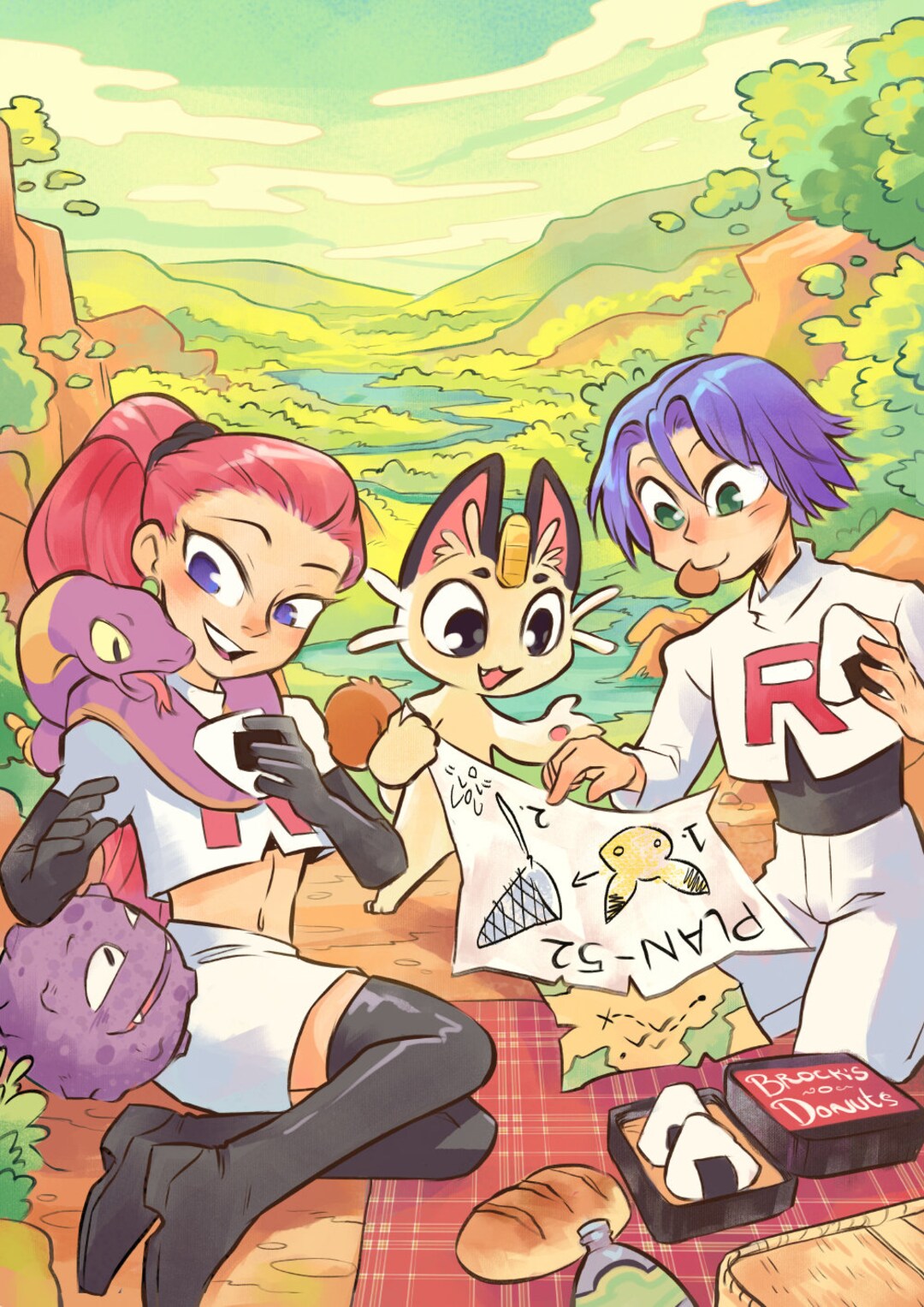 Pokemon James Fan Art
