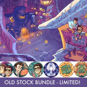 Pacific Rim Newt & Hermann Sticker Set - Etsy