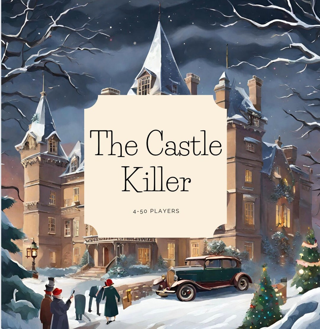 PREMIUM: A Castle Killer, Printable Murder Mystery Game Inspired by ...