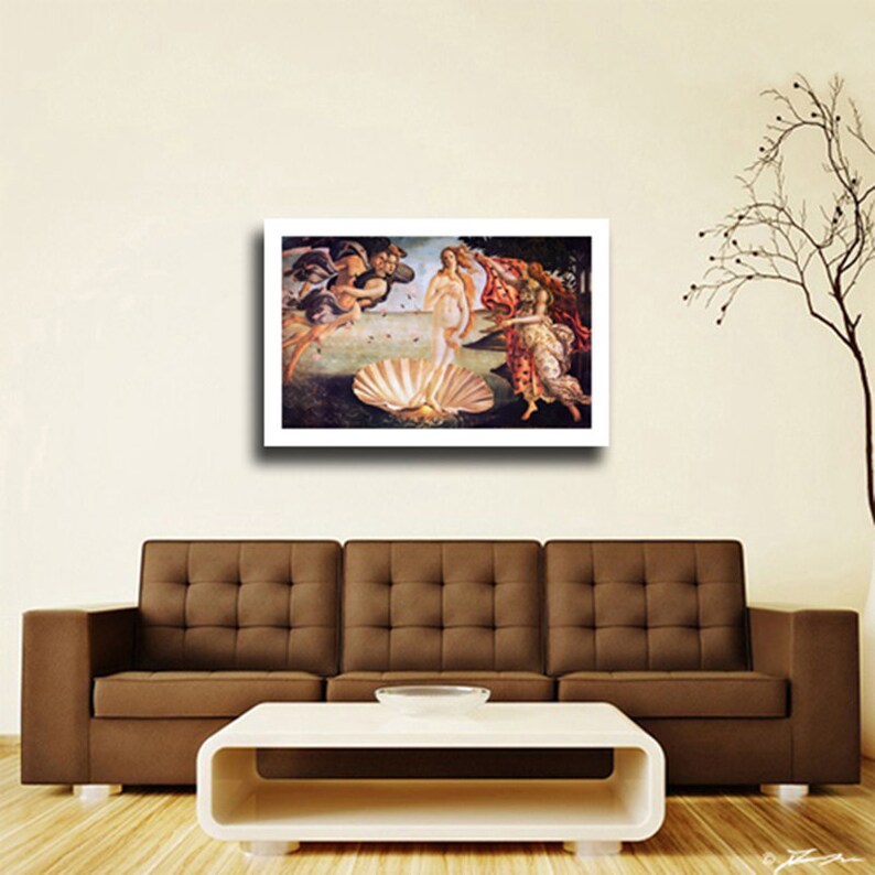 Sandro Botticelli The Birth of Venus Framed Canvas | Etsy