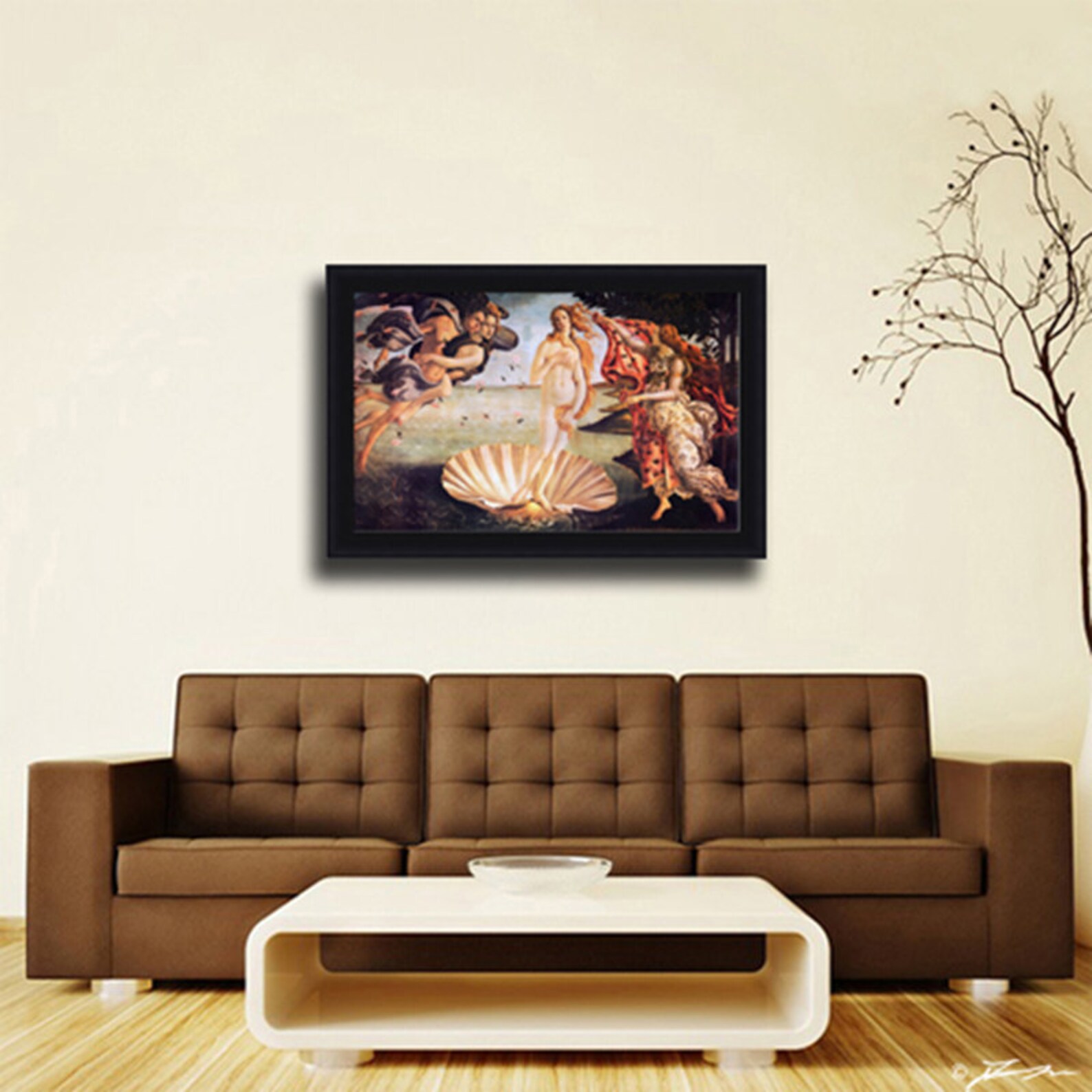 Sandro Botticelli the Birth of Venus Framed Canvas | Etsy