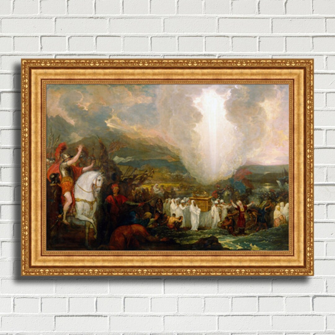 Benjamin West "joshua Passing the River Jordan With the Ark of the ...