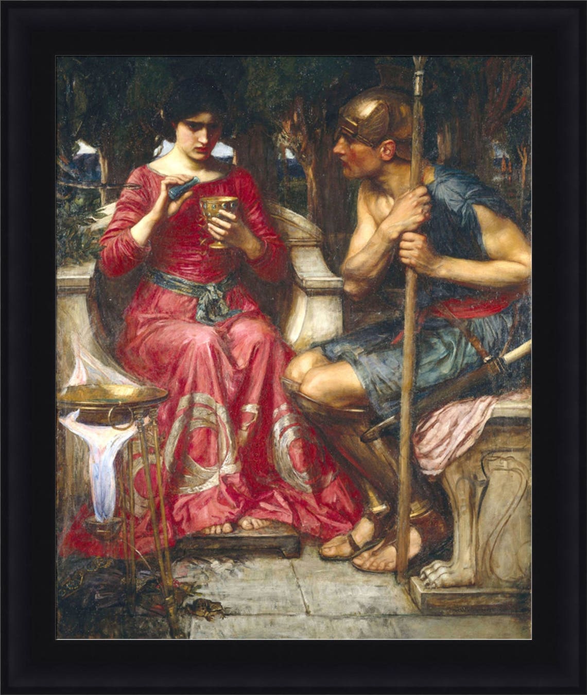 John William Waterhouse jason and Medea Framed - Etsy