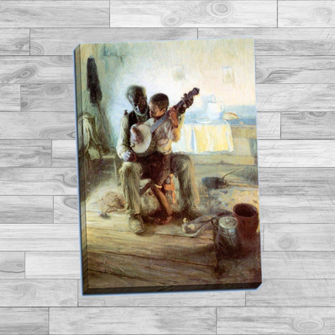 Henry Ossawa Tanner "the Banjo Lesson" Gallery Wrapped Canvas Giclee ...
