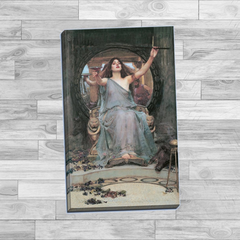 John William Waterhouse circe Offering the Cup to - Etsy