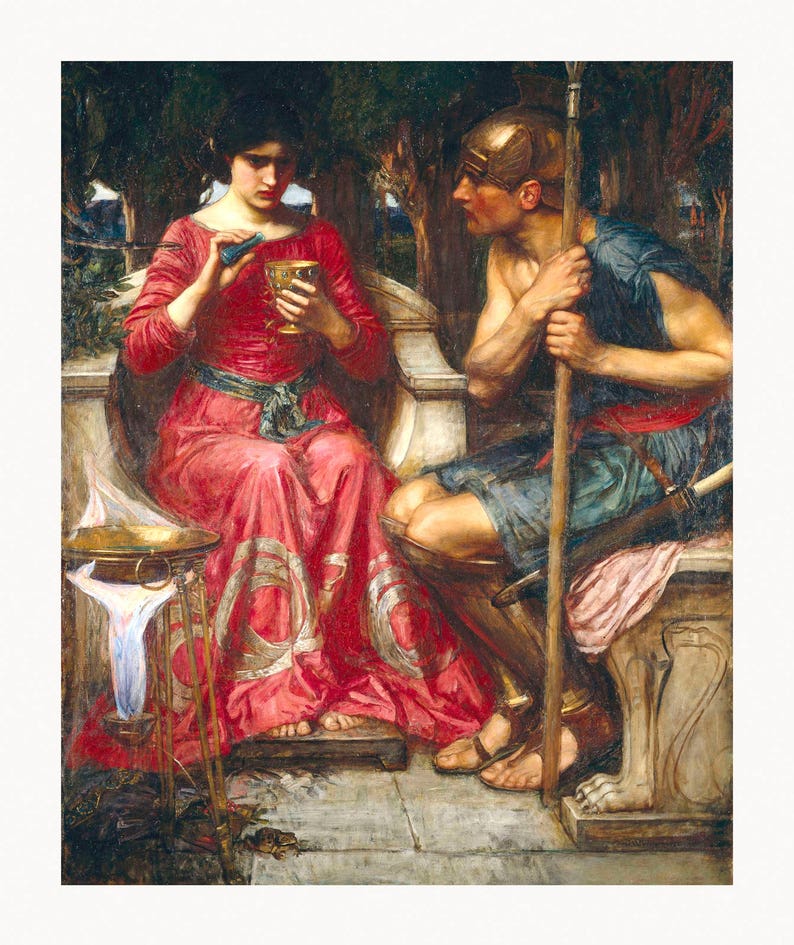 John William Waterhouse jason and Medea Framed - Etsy