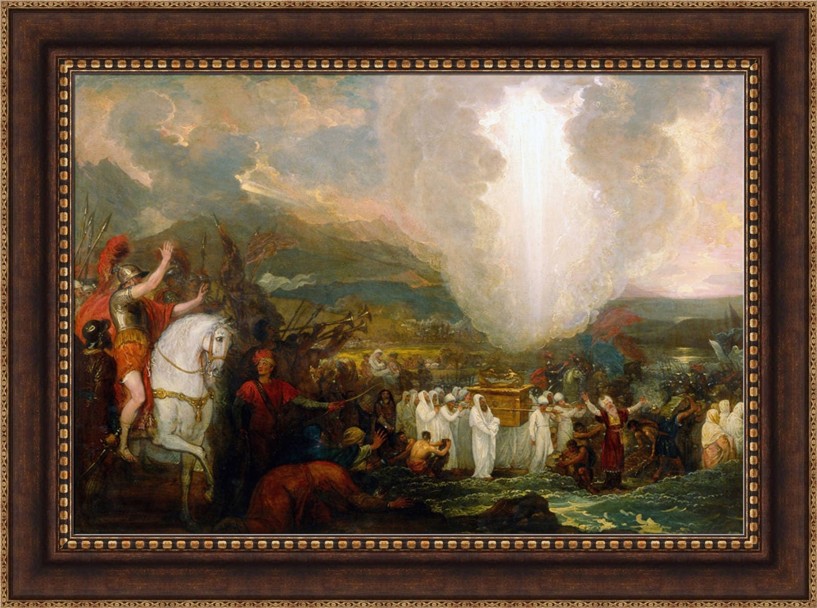 Benjamin West joshua Passing the River Jordan With the | Etsy