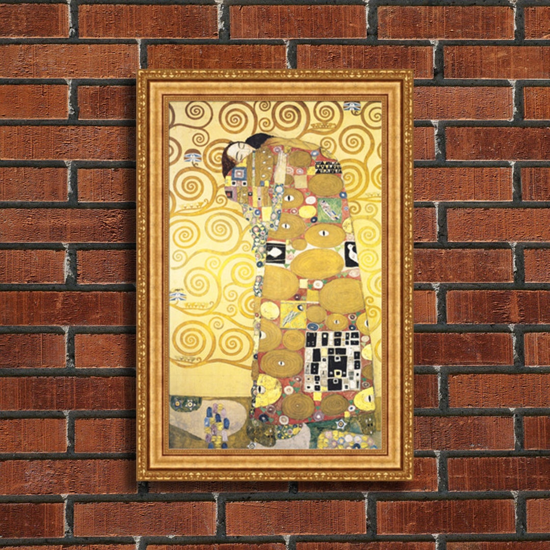 Gustav Klimt "cartoon for the Frieze of the Villa Stoclet in Brussels ...