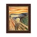 Edvard Munch the Scream Framed Canvas Giclee Print MD804-80 Bronze W ...