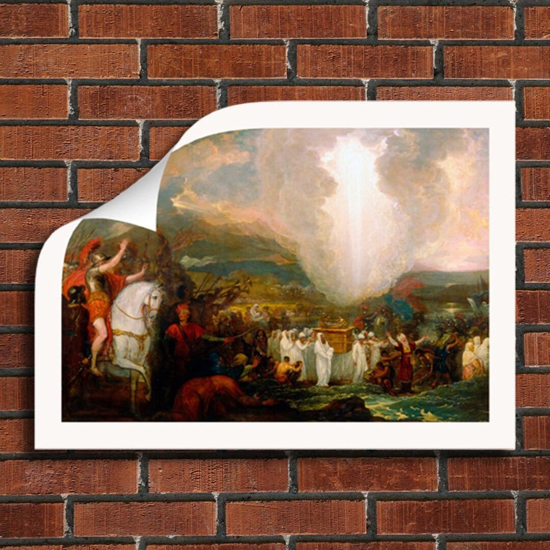 Benjamin West "joshua Passing the River Jordan With the Ark of the ...