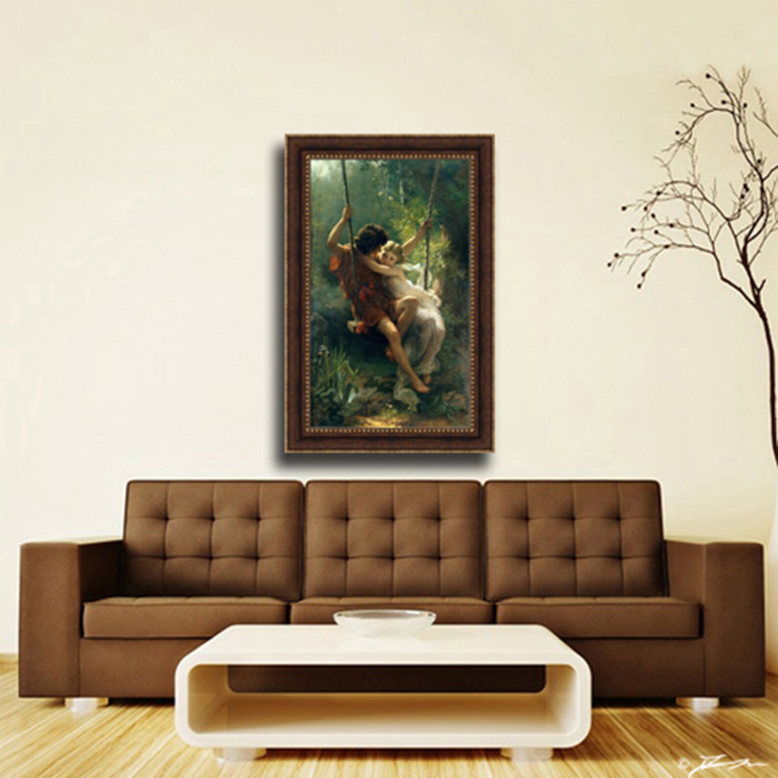 Pierre Auguste Cot spring Time Framed Canvas - Etsy