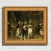 Rembrandt Harmenszoon Van Rijn the Nightwatch Framed Canvas Giclee ...