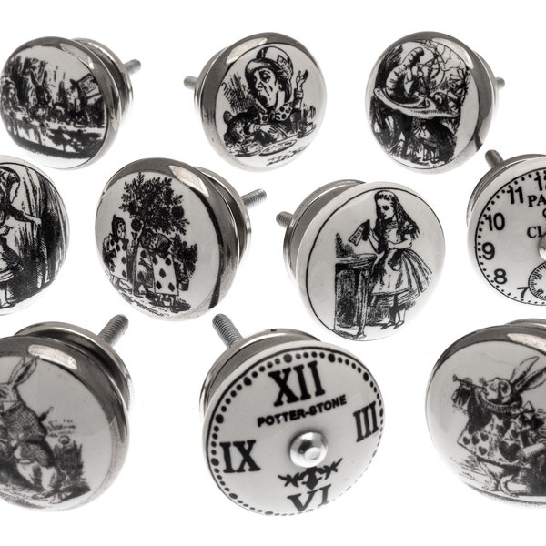 Alice in Wonderland Doorknob - Etsy