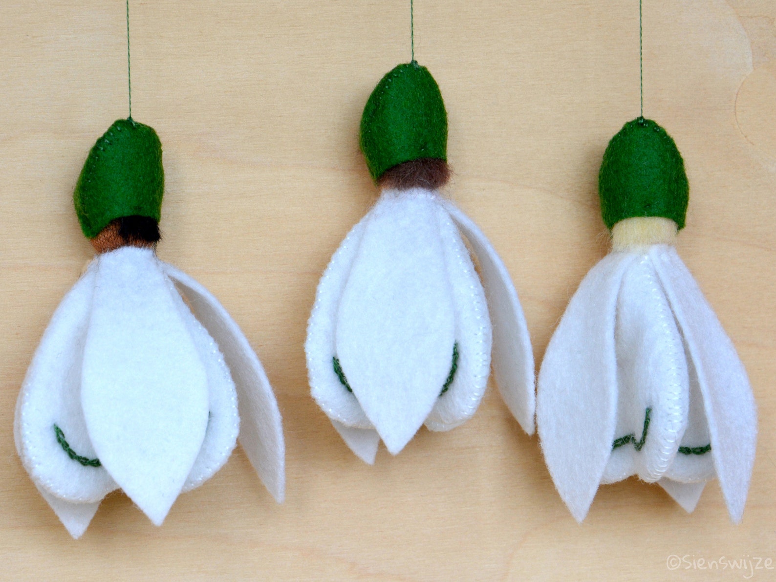 Flower Child Snowdrop Handmade Out of Wool Felt and Wool. Waldorf ...