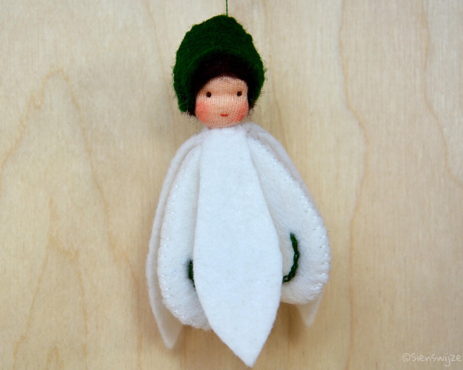 Flower Child Snowdrop Handmade Out of Wool Felt and Wool. Waldorf ...