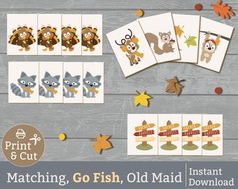 Printable Go Fish Game - Etsy