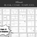 Bring Your Story to Life: Digital Comic Templates - Etsy