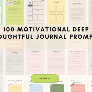Digital Journal Prompts for Self-discovery and Personal Growth - Etsy