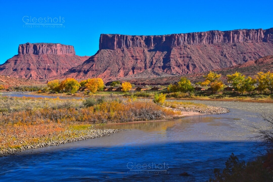 Colorado River Photo, Colorado River Fall Foliage, Colorado River Moab ...
