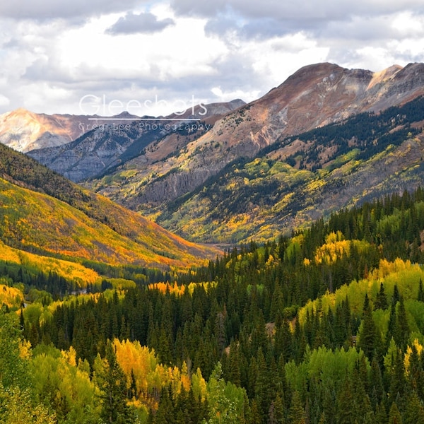 Mount Timpanogos Autumn Sunset Photo, Colorful Fall Foliage Print, Utah ...