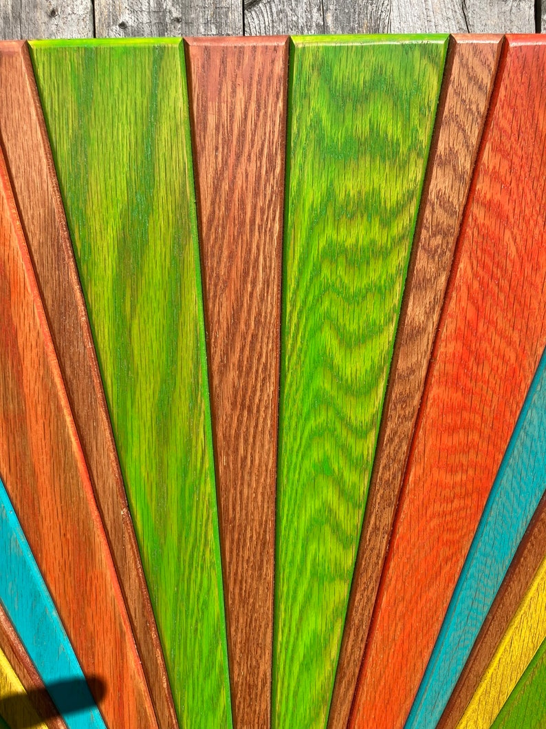 Dazzling Wooden Sunburst. Wood Wall Art. Sunrise. Home Decor. - Etsy