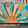 Fractal Burned Sunburst, Rustic Wooden Wall Art - Etsy