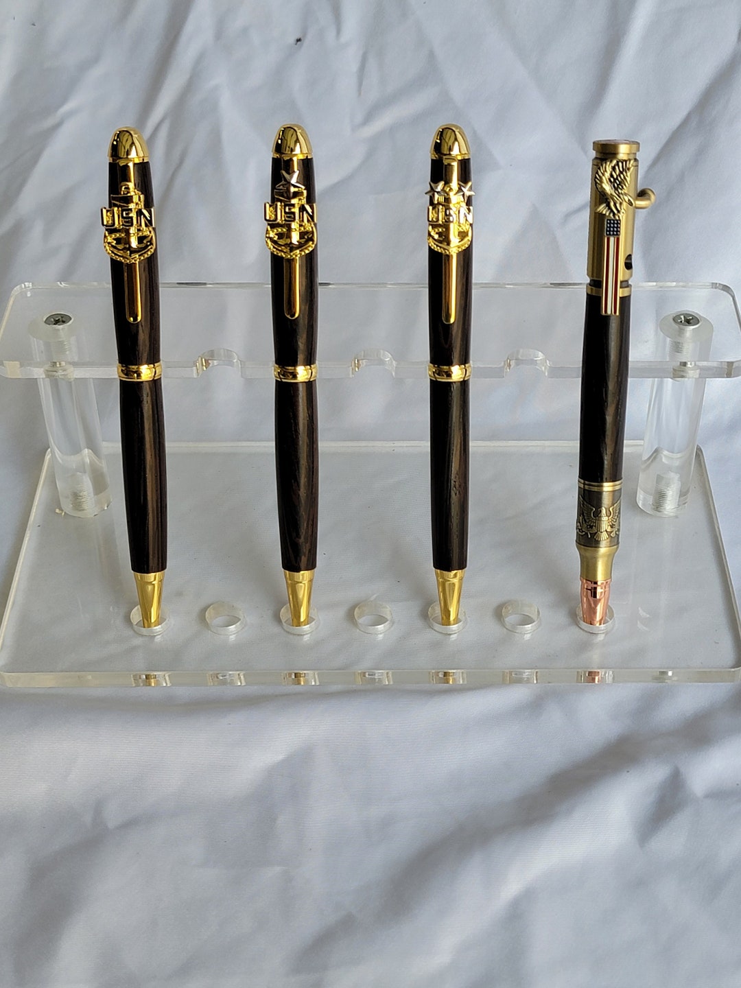 Navy Chief Pen Made From Wenge Hardwood - Etsy