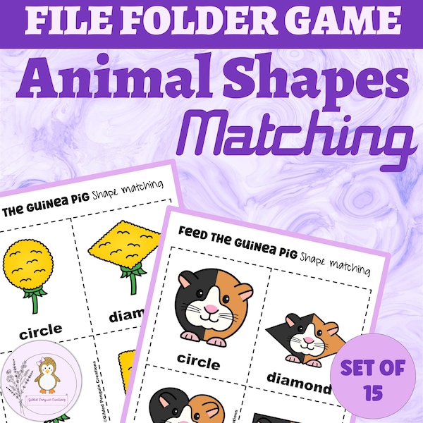 File Folder Game - Etsy
