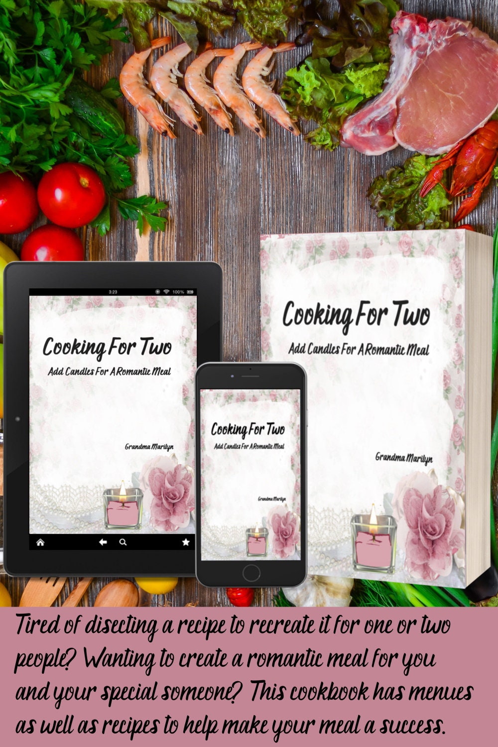 Cooking for Two Cookbook Vol 1 Add Candles for A Romantic Meal ...