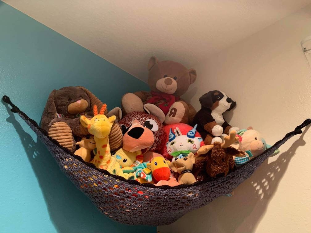 Plushie Hammock Crochet Pattern Toy Net Amigurumi Storage *PATTERN ONLY ...