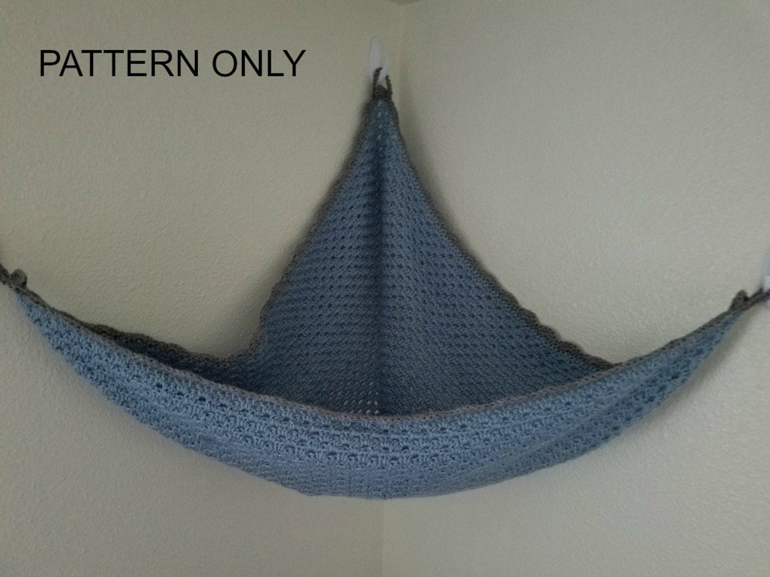 Plushie Hammock Crochet Pattern Toy Net Amigurumi Storage *PATTERN ONLY ...