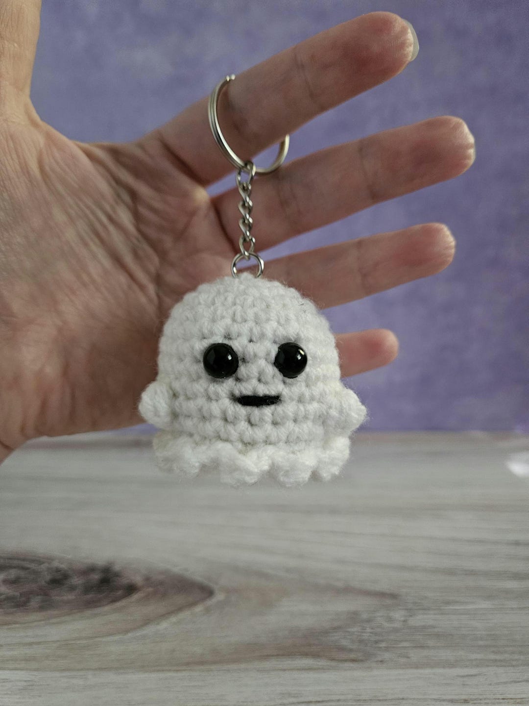 Plush Ghost Keychain, Spooky Halloween Plush - Etsy