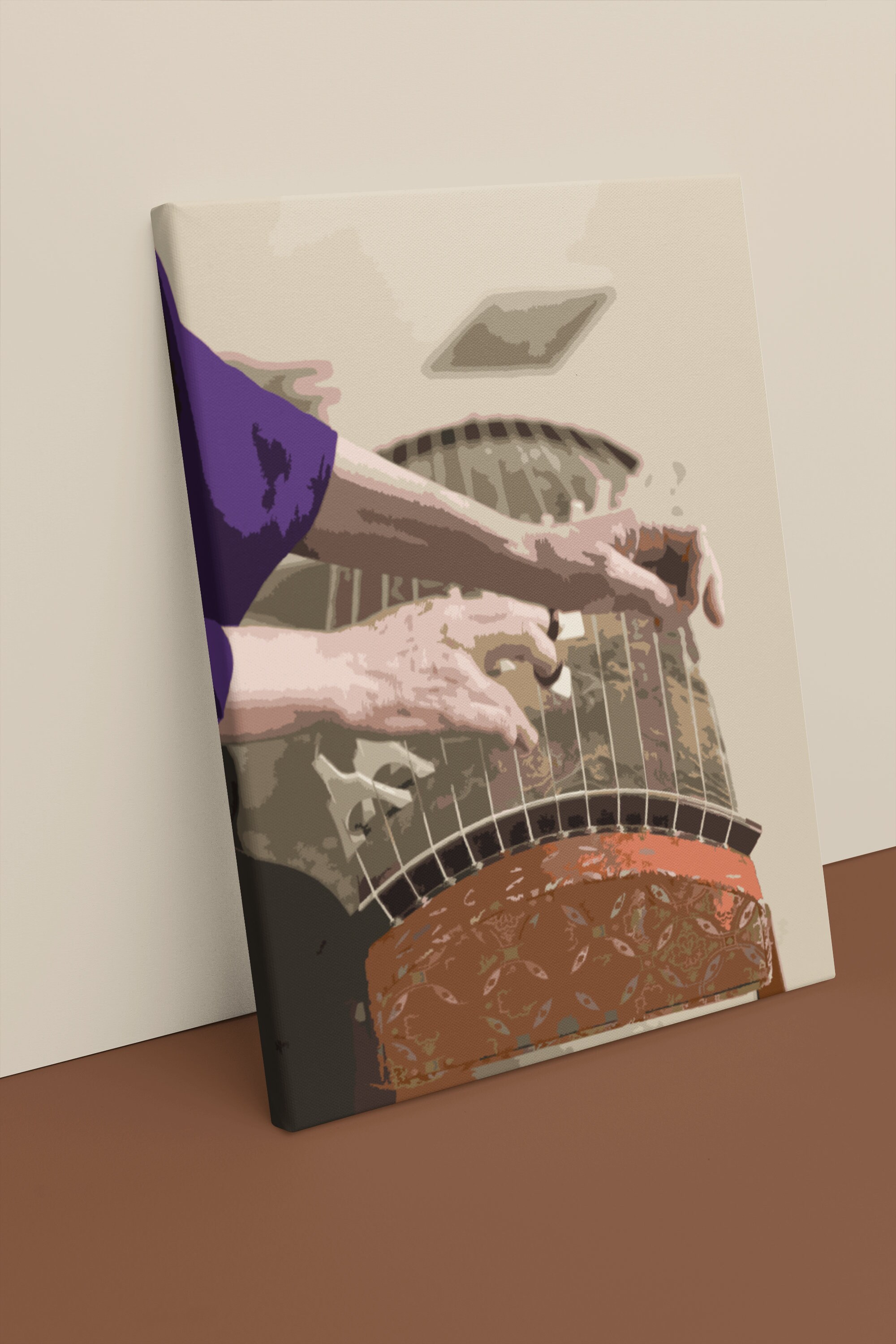 Japanese Woman Hand Playing Koto Instrument, Music, Sound, Culture ...