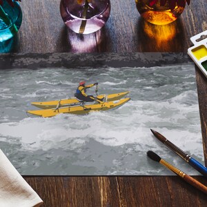 Whitewater Kayaking: Thrilling Adventure on the Rapids, Water Activity ...