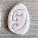 Abstract Face 1 Embosser Stamp for Fondant Polymer Clay | Etsy