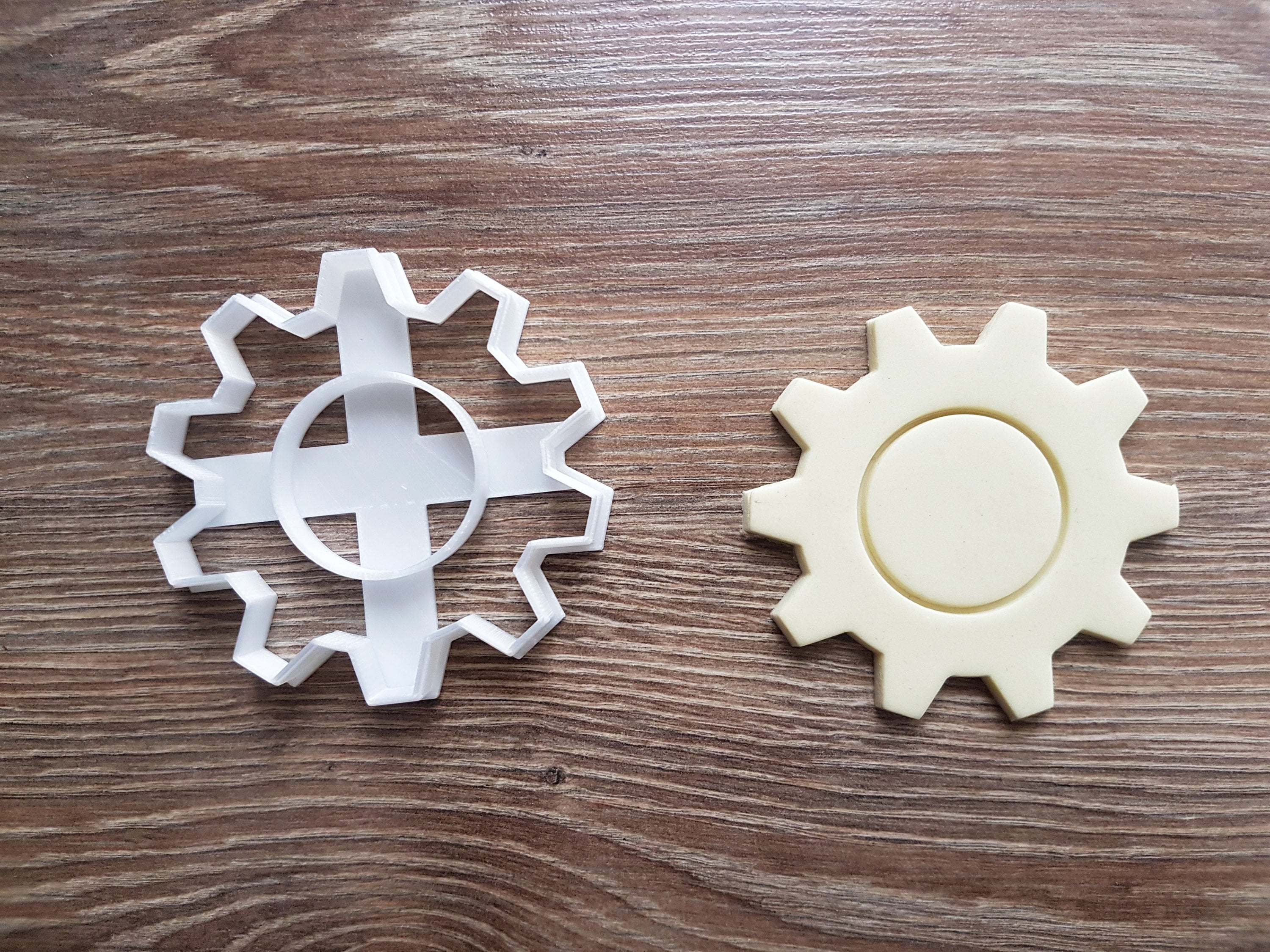 Gear Cookie Cutter Cake Topper Fondant Cutter Cupcake Topper | Etsy